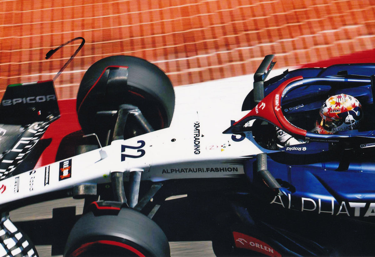 Yuki Tsunoda Signed 8X12 inches 2023 Scuderia AlphaTauri F1 Monaco Gra ... Yuki Tsunoda Signed 8X12 inches 2023 Scuderia AlphaTauri F1 Monaco Gra ...