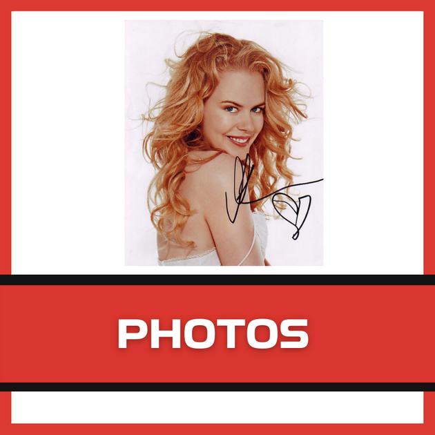 Celebrities Autographs Photos – Formula World Shop Inc.