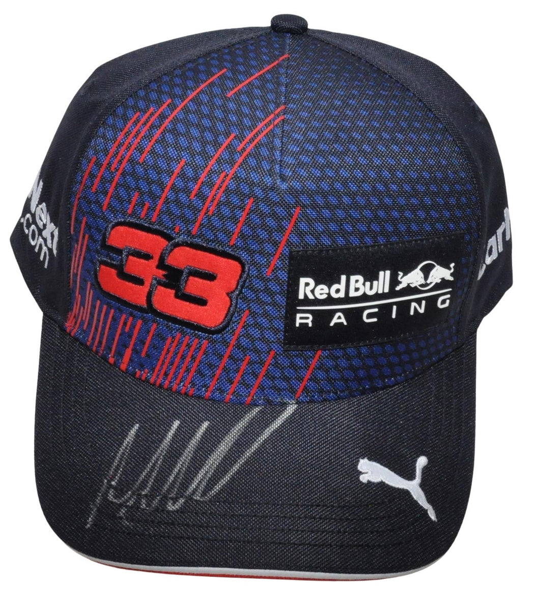 Max Verstappen Signed Official 2021 Max Verstappen Red Bull F1 Cap - K ...