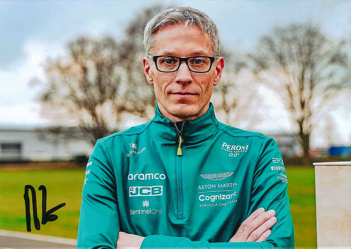 Mike Krack Signed 5X7 Inches 2023 Aston Martin F1 Team Photo – Formula ...