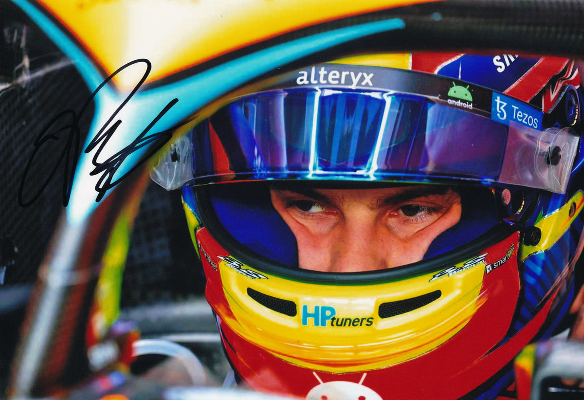 Oscar Piastri Signed 8X12 Inches 2023 McLaren F1 Team Photo – Formula ...