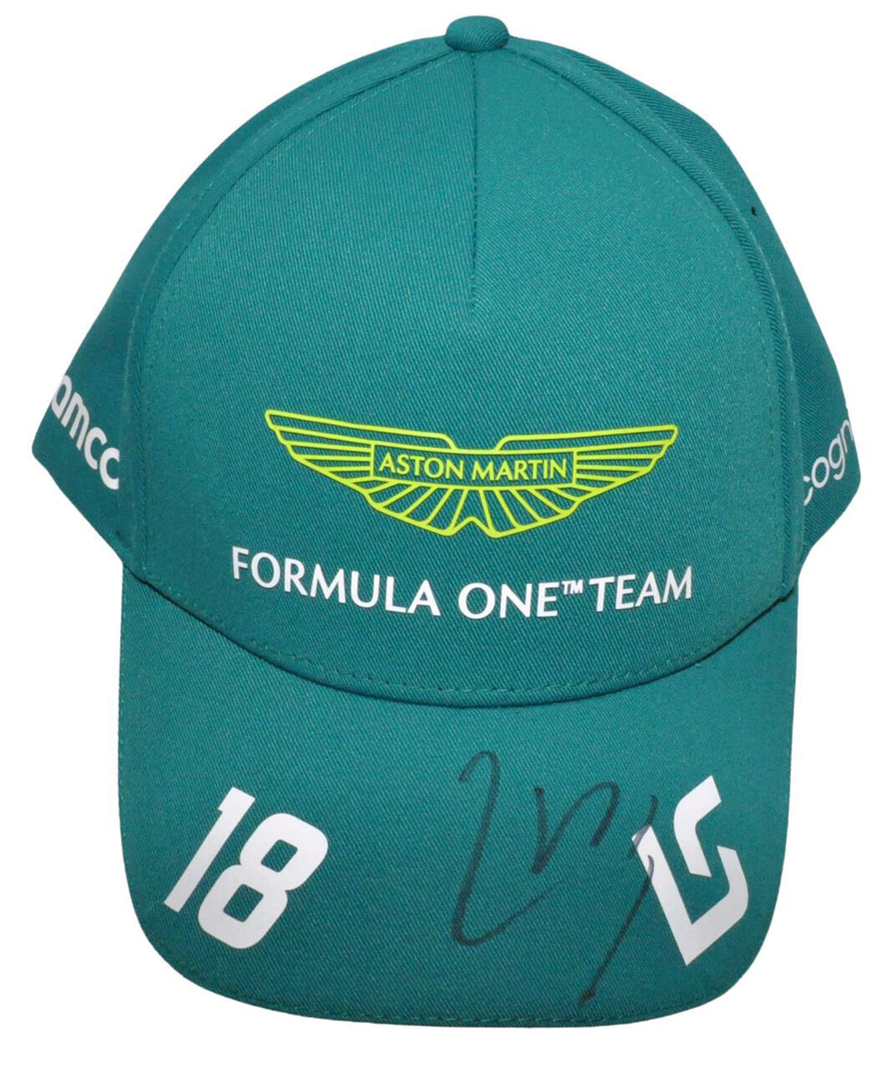 Lance Stroll Signed 2023 Lance Stroll Aston Martin F1 Team Cap ...