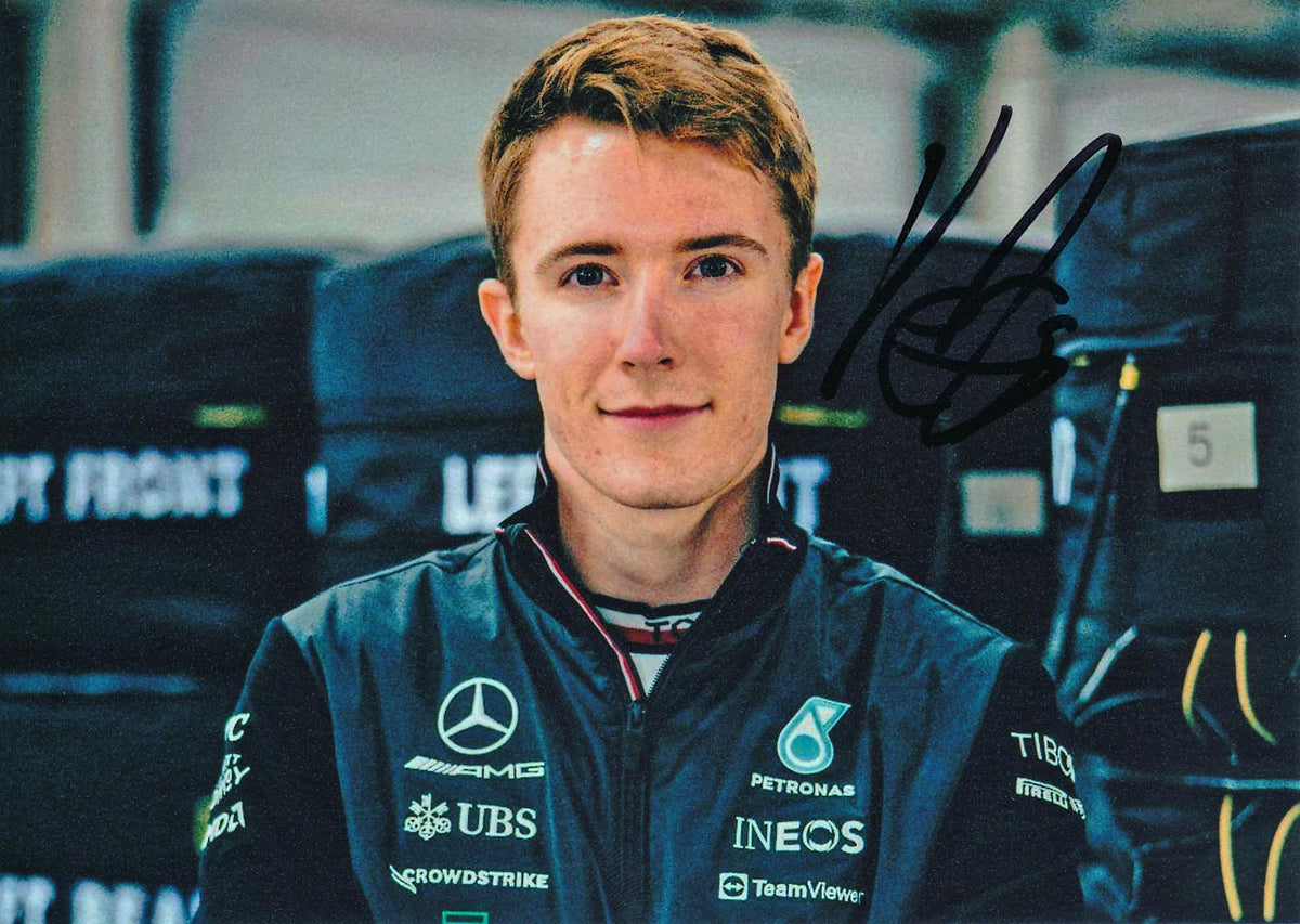 Frederik Vesti Signed 5X7 Inches 2022 Mercedes F1 Team Photo – Formula ...