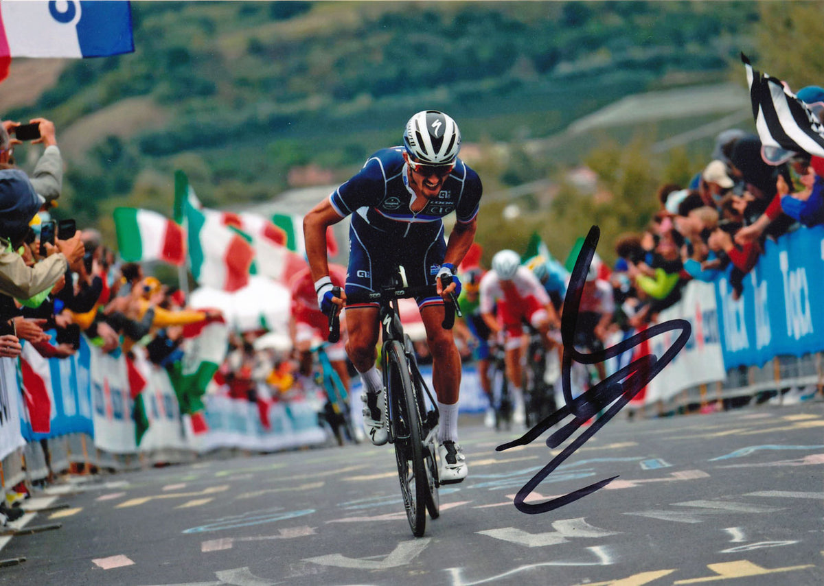 Julian Alaphilippe Signed 5X7 inches 2021 UCI Road World Championships ...