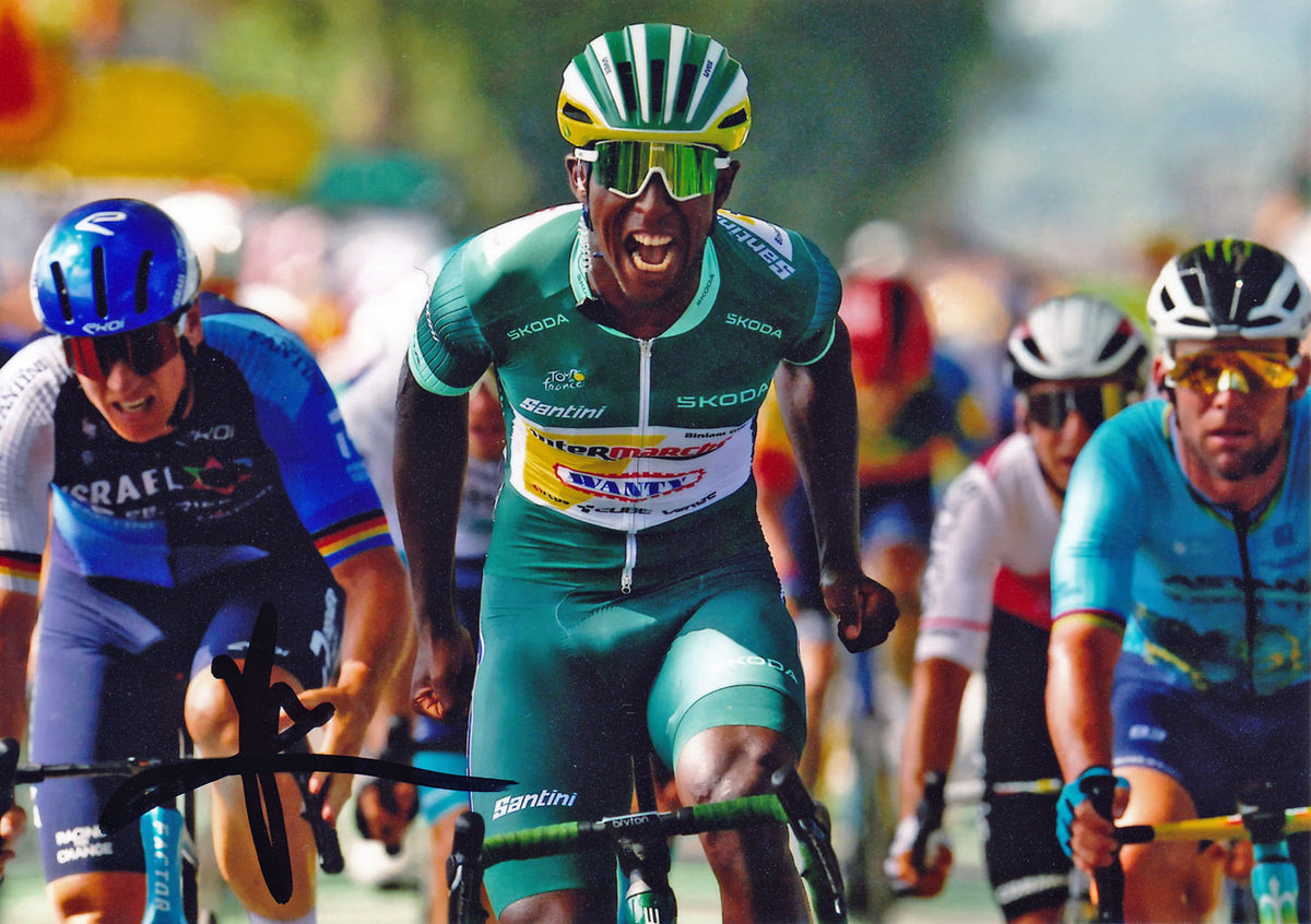 Biniam Girmay Signed 5X7 inches 2024 Intermarché-Wanty Cycling Team To ...