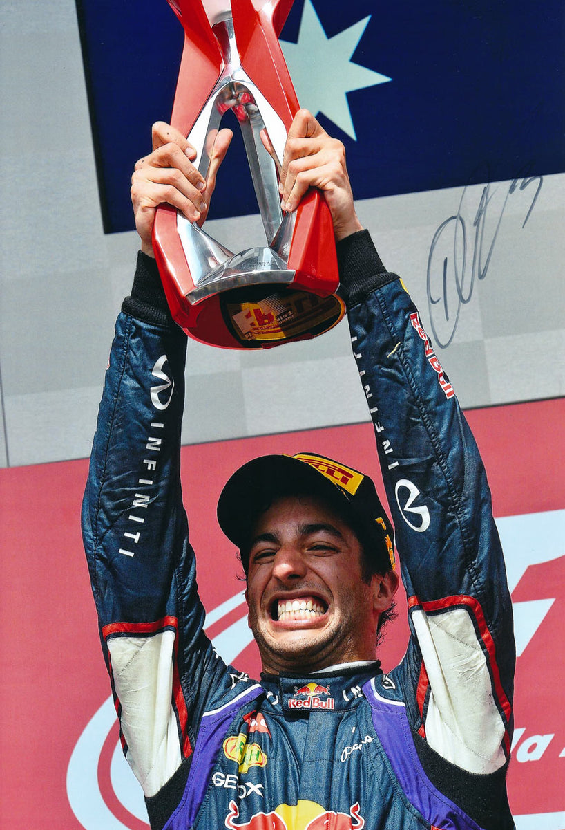 Daniel Ricciardo Signed 8X12 inches 2014 Canada Grand Prix First F1 Wi ...