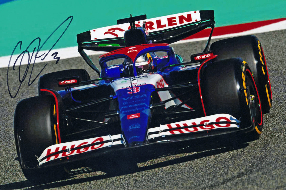 Daniel Ricciardo Signed 8X12 inches 2024 RB Honda RBPT F1 Photo ...