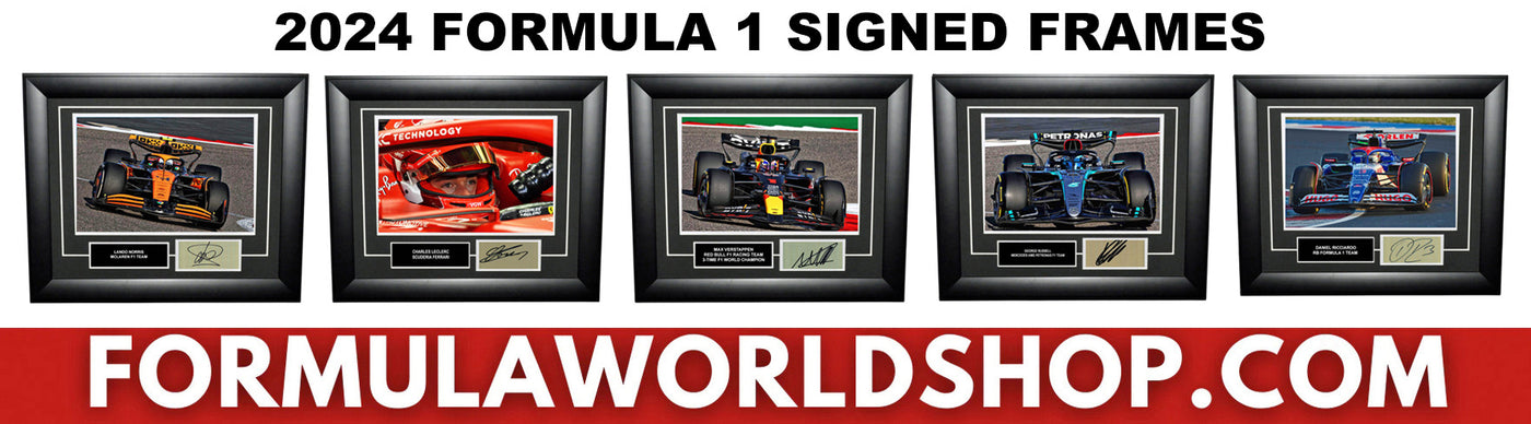 Formula World Shop, Formula 1 Autographs, F1 Memorabilia, F1 Teams ...