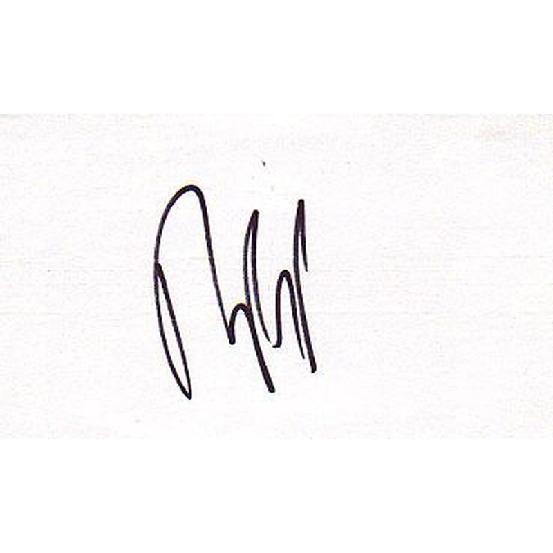Boris Becker Signed 3x5 inches white paper card – Formula World Shop Inc.