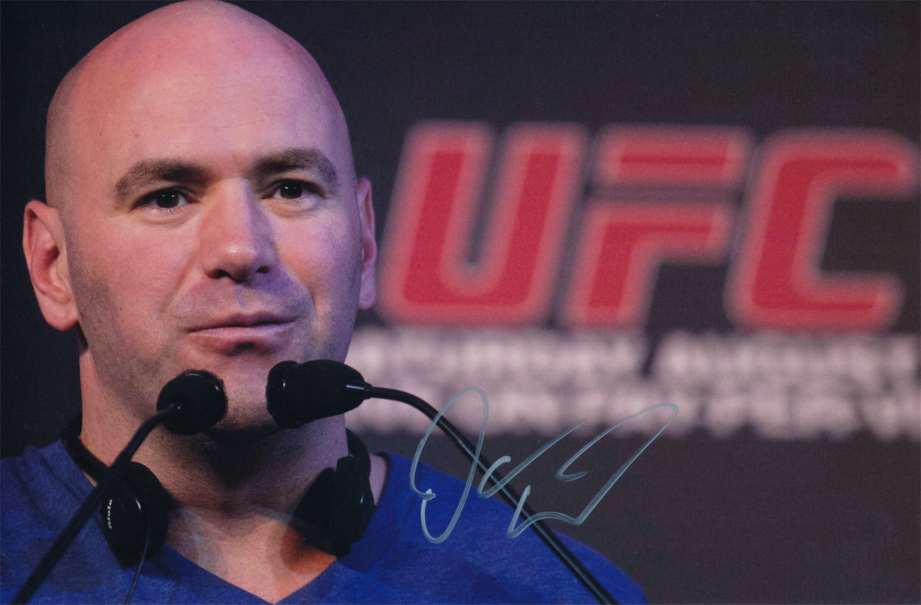 Dana White Signed 8X12 inches UFC MMA Photo – Formula World Shop Inc.