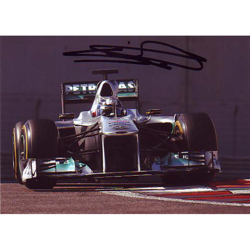 Sam Bird - Photo 12x18 cm Mercedes F1 Signée – Formula World Shop Inc.