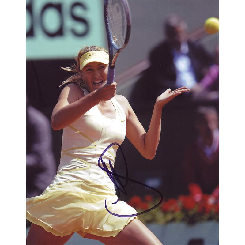 Maria Sharapova Signed 8X10 Inches Tennis Photo – Formula World Shop Inc.