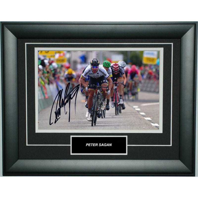 Peter Sagan Signed 8X12 inches 2016 Tour de France Photo Frame ...