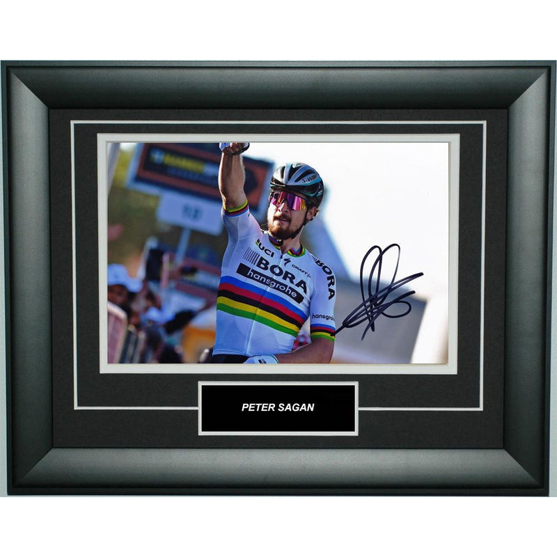 Peter Sagan Signed 8X12 inches 2017 BORA - hansgrohe Photo Frame ...
