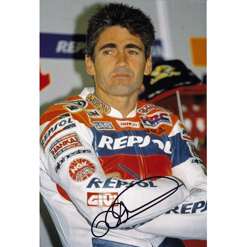 Mick Doohan Signed 8X12 inches Repsol Honda Photo – Formula World Shop Inc.