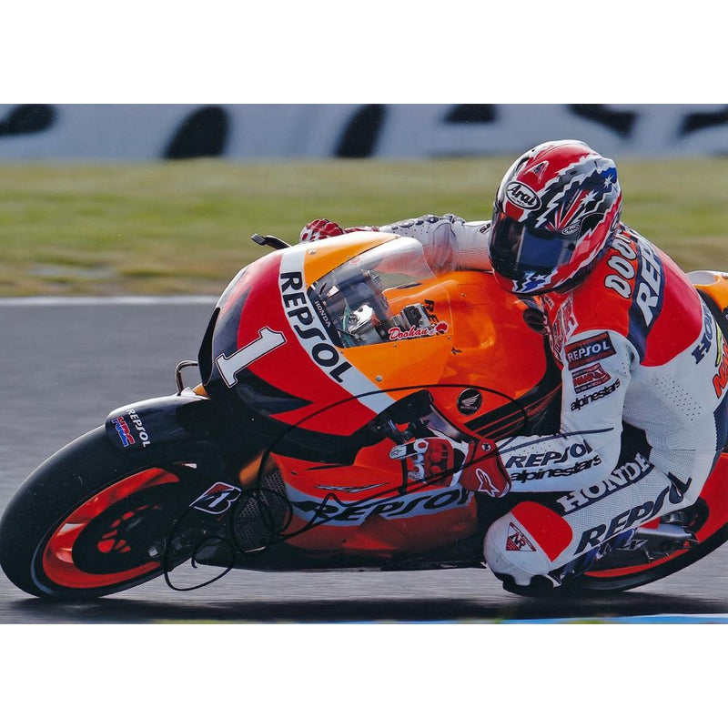 Mick Doohan Signed 5X7 inches Repsol Honda Photo – Formula World Shop Inc.