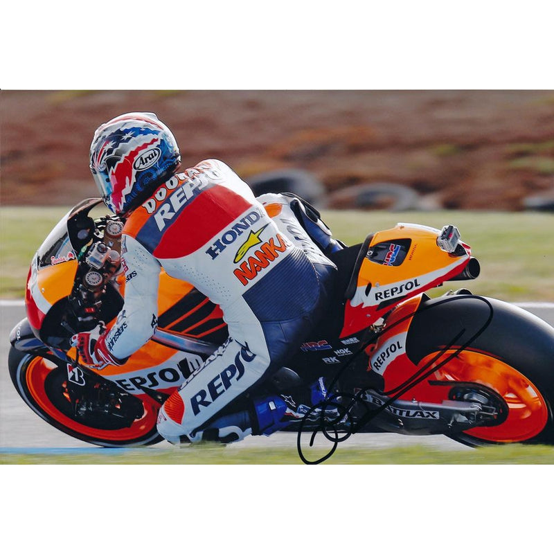 Mick Doohan Signed 8X12 inches Repsol Honda Photo – Formula World Shop Inc.