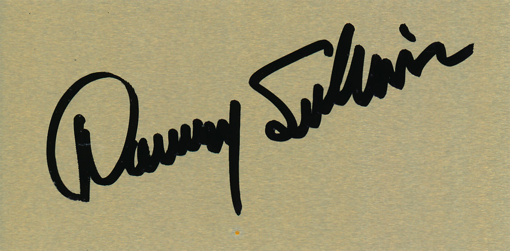 Danny Sullivan Signed 2X4 Inches Brass Plaque – Formula World Shop Inc.