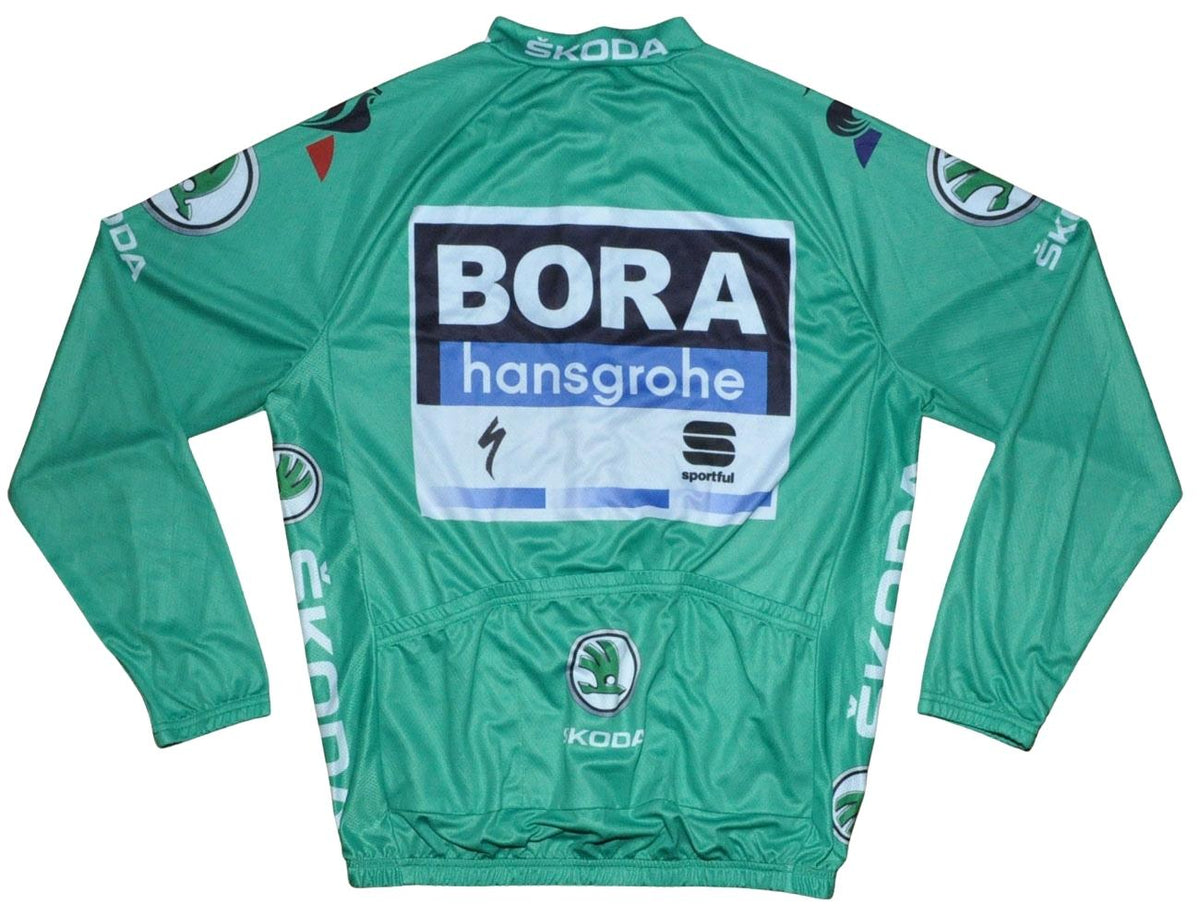 Peter Sagan Signed 2019 TDF GREEN Bora Cycling Jersey – Formula World ...